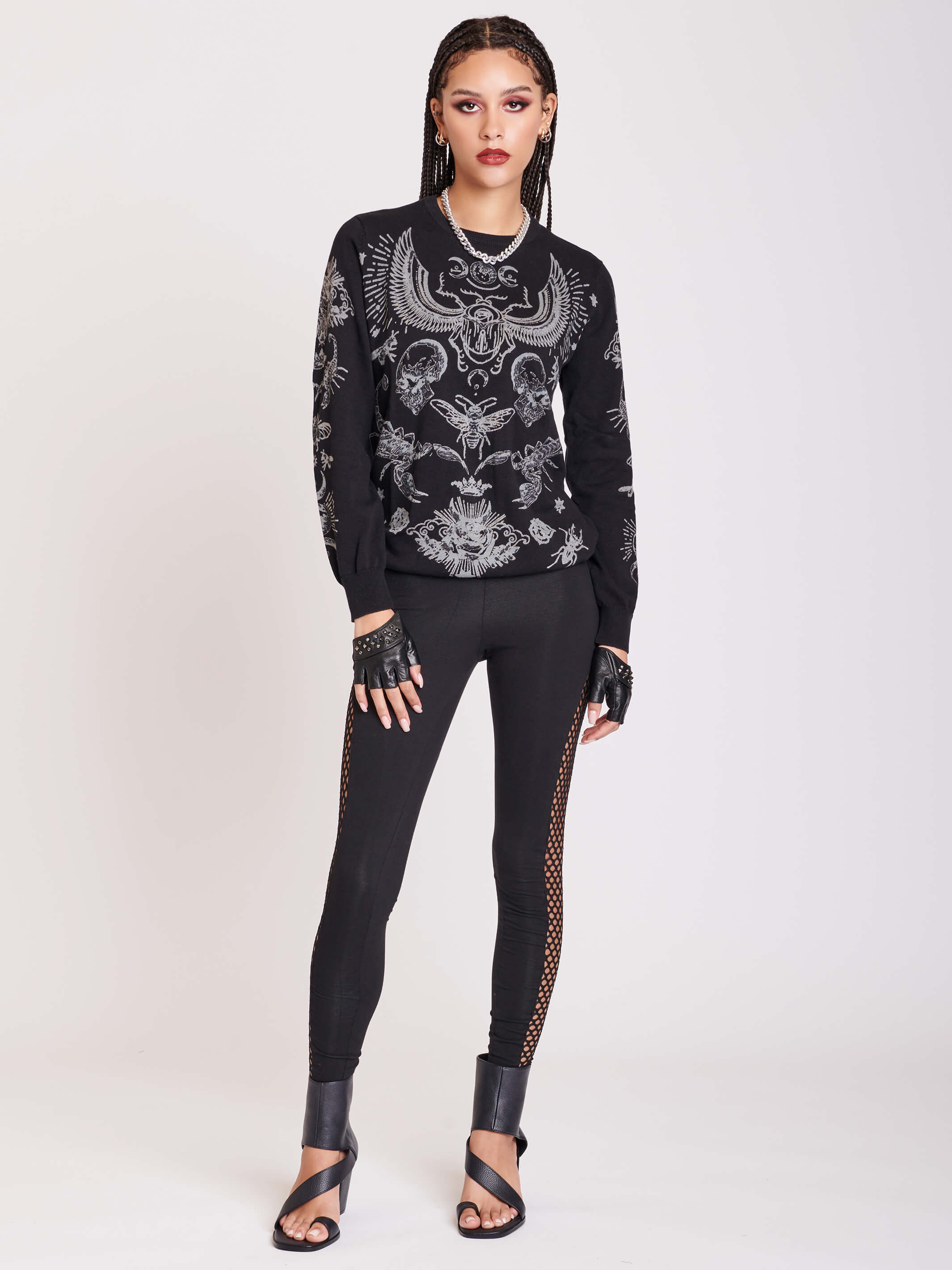 Goth Sweaters | Gothic & Alt Sweaters by Midnight Hour