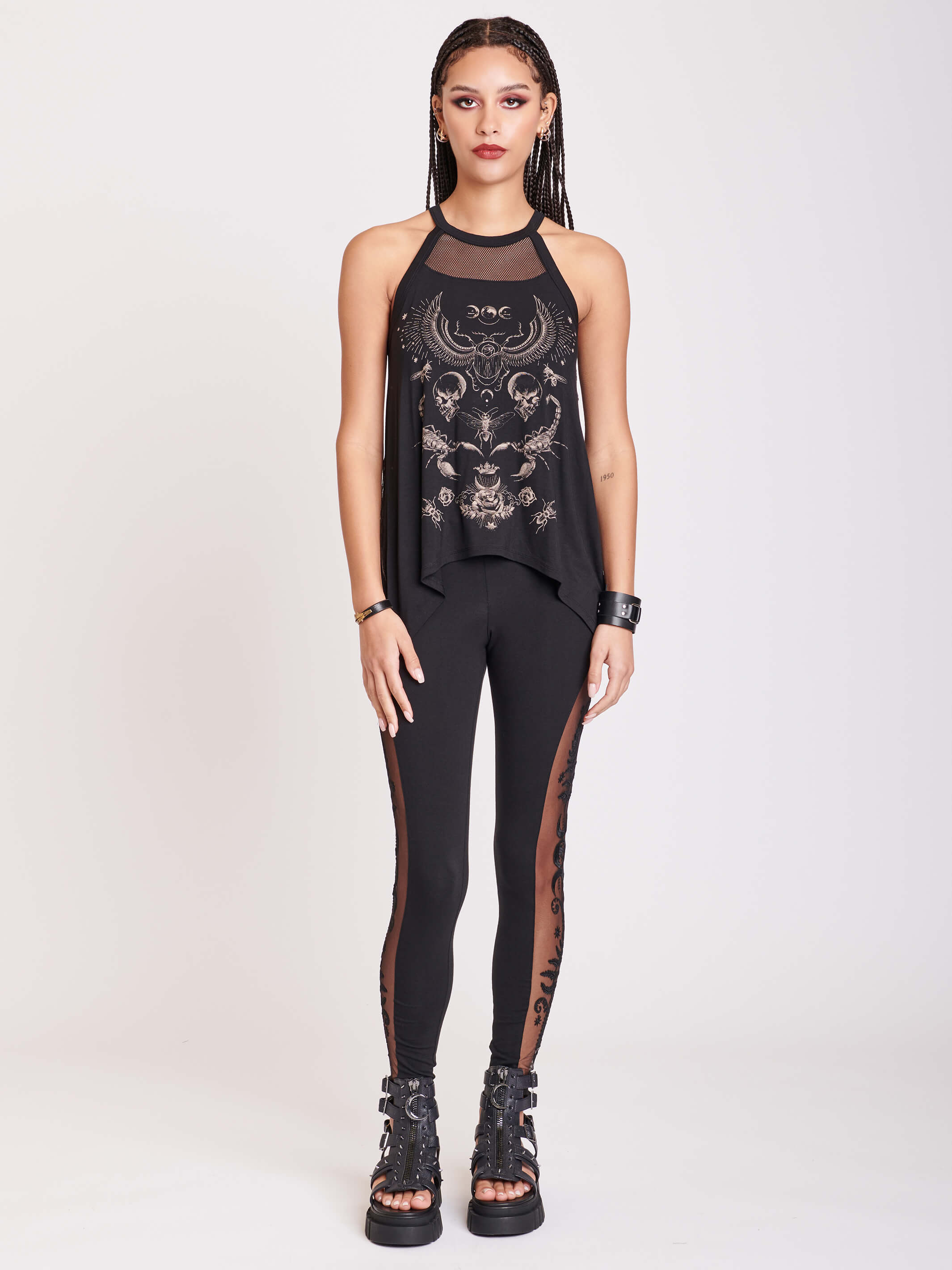 Goth Tank Tops | Gothic & Alt Sweaters by Midnight Hour – Midnight Hour