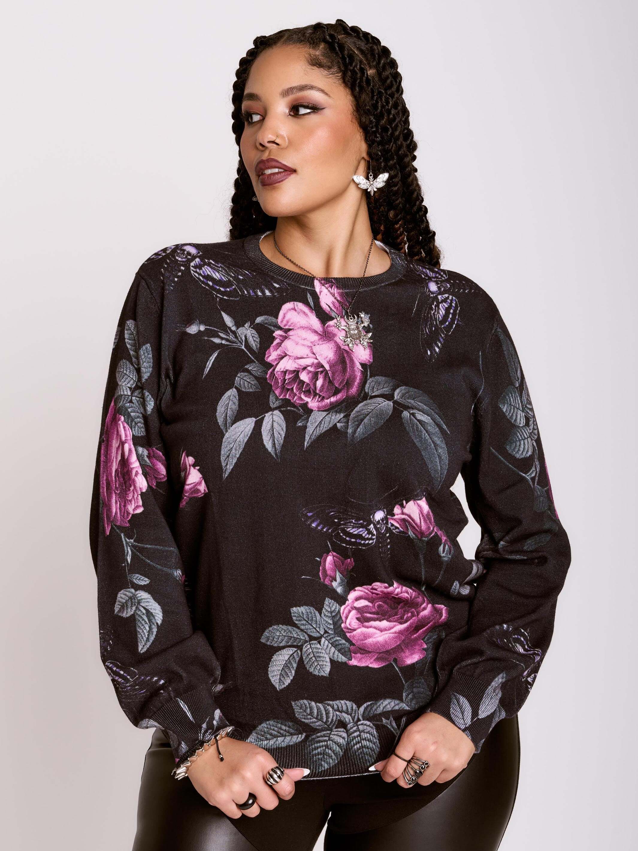 Goth Sweaters | Gothic & Alt Sweaters by Midnight Hour – Midnight Hour