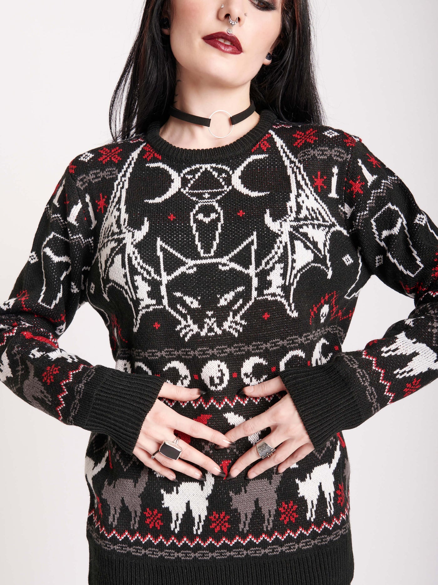 Goth Sweaters | Gothic & Alt Sweaters by Midnight Hour