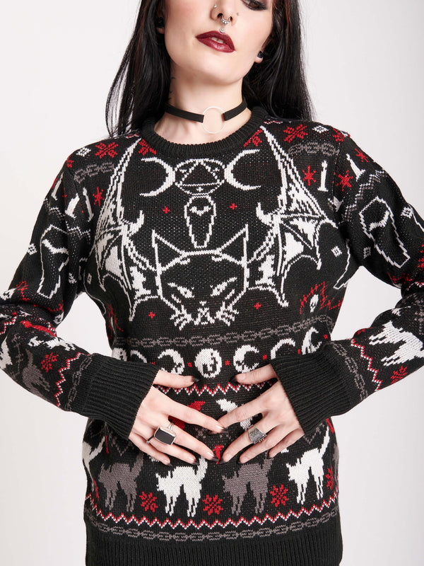 Goth Sweaters | Gothic & Alt Sweaters by Midnight Hour