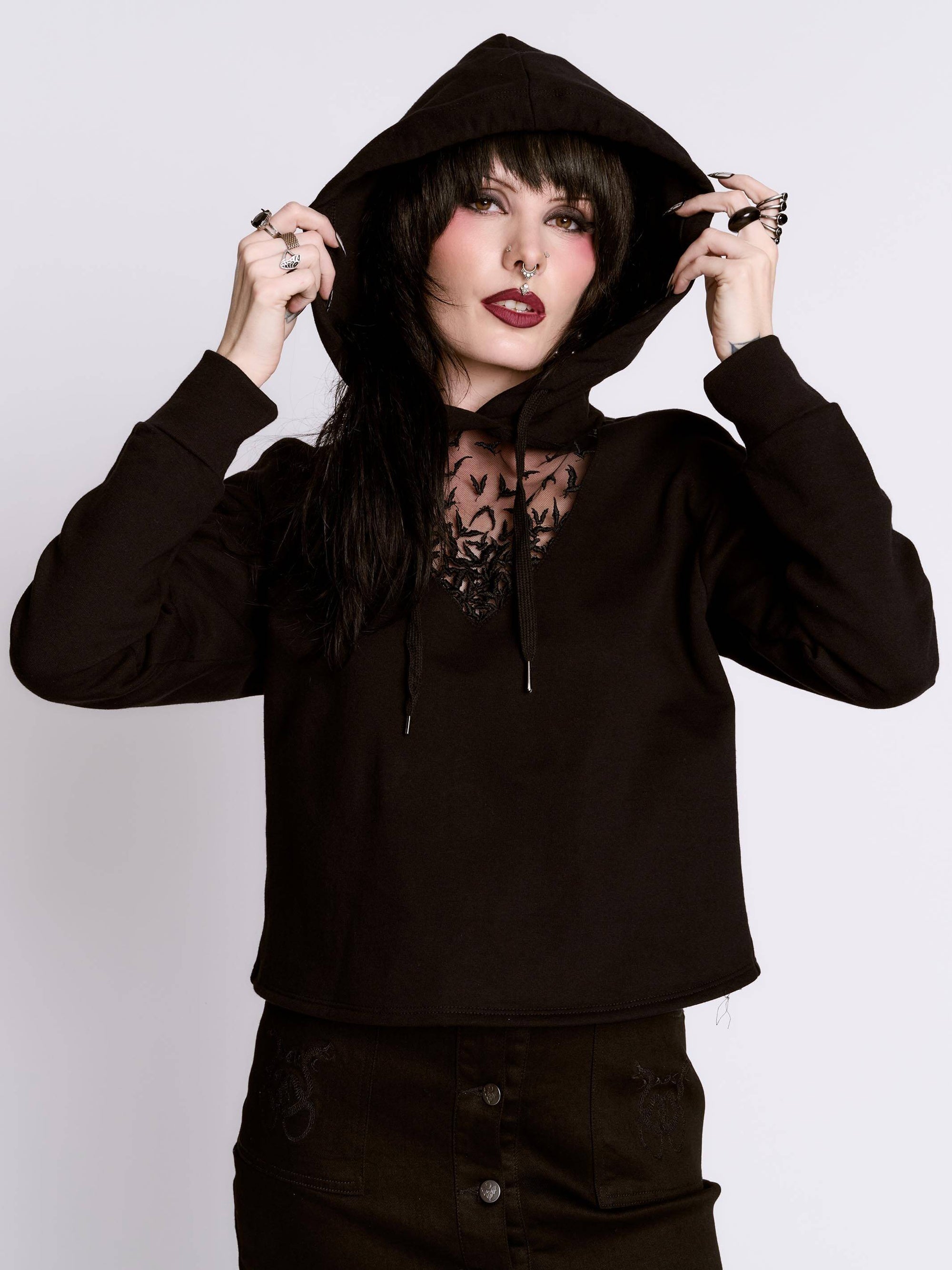 Goth Hoodies | Gothic & Alt Hoodies by Midnight Hour – Midnight Hour