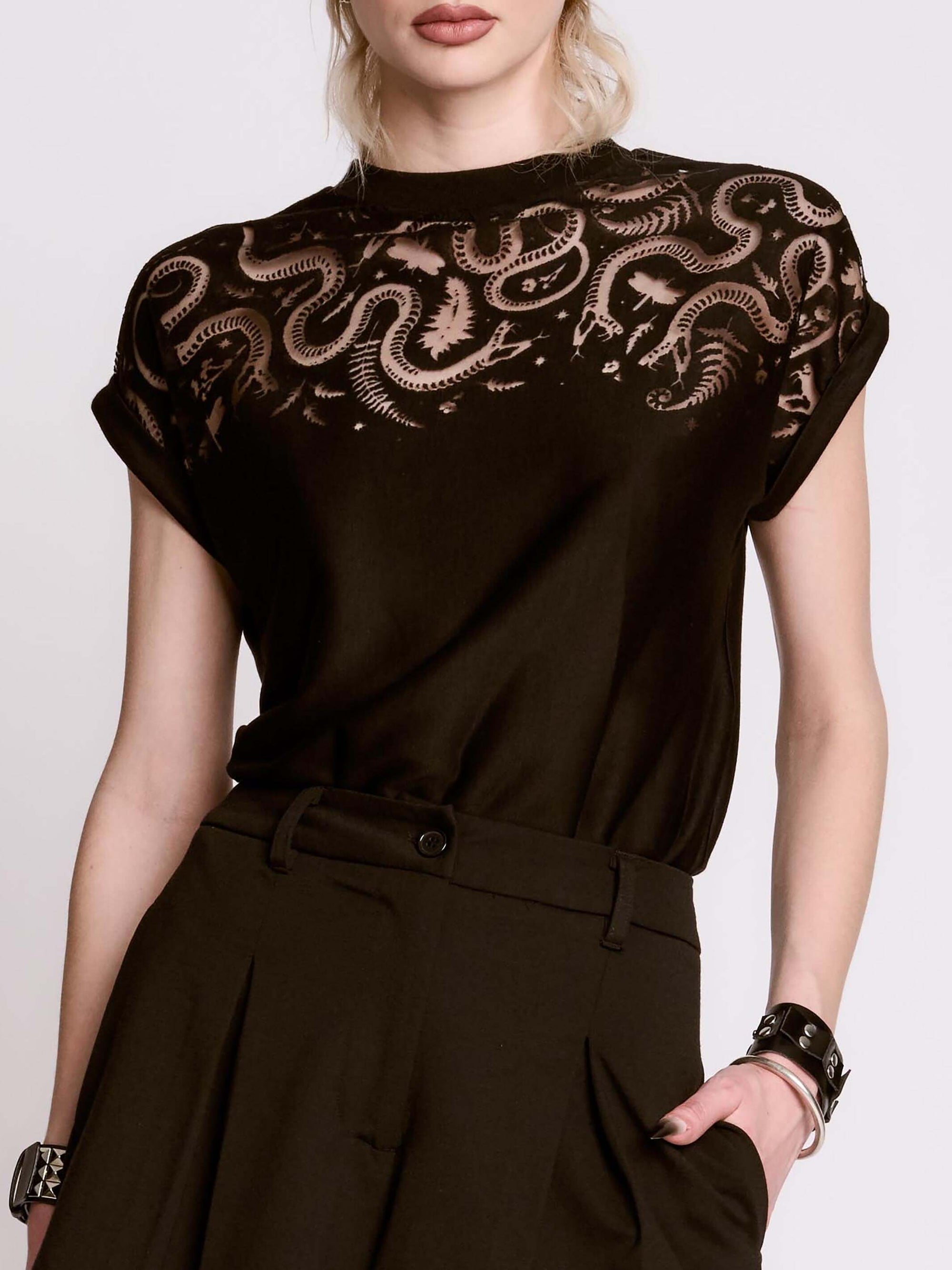 Burnout Snake Top – Midnight Hour