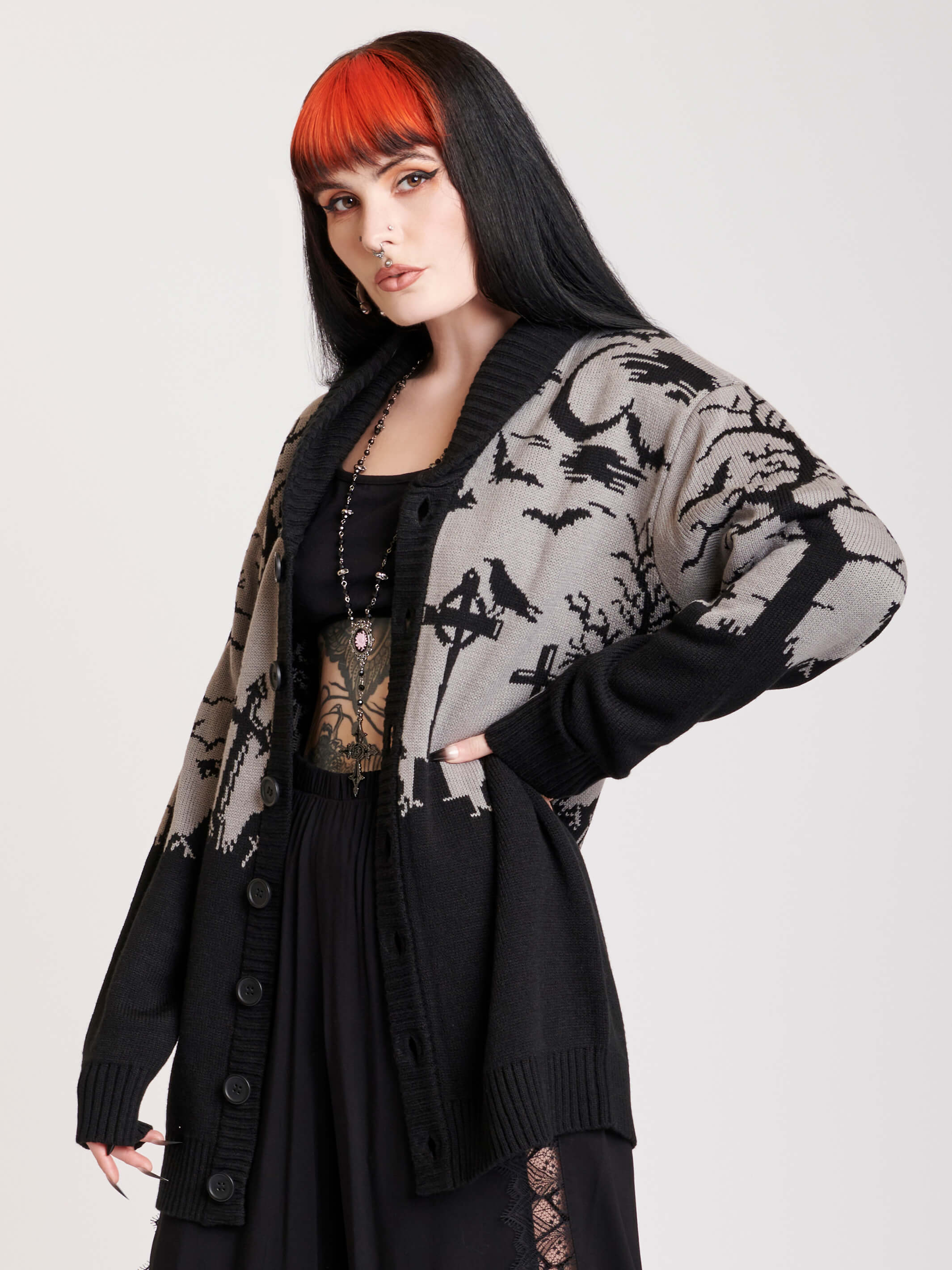 Goth Sweaters | Gothic & Alt Sweaters by Midnight Hour