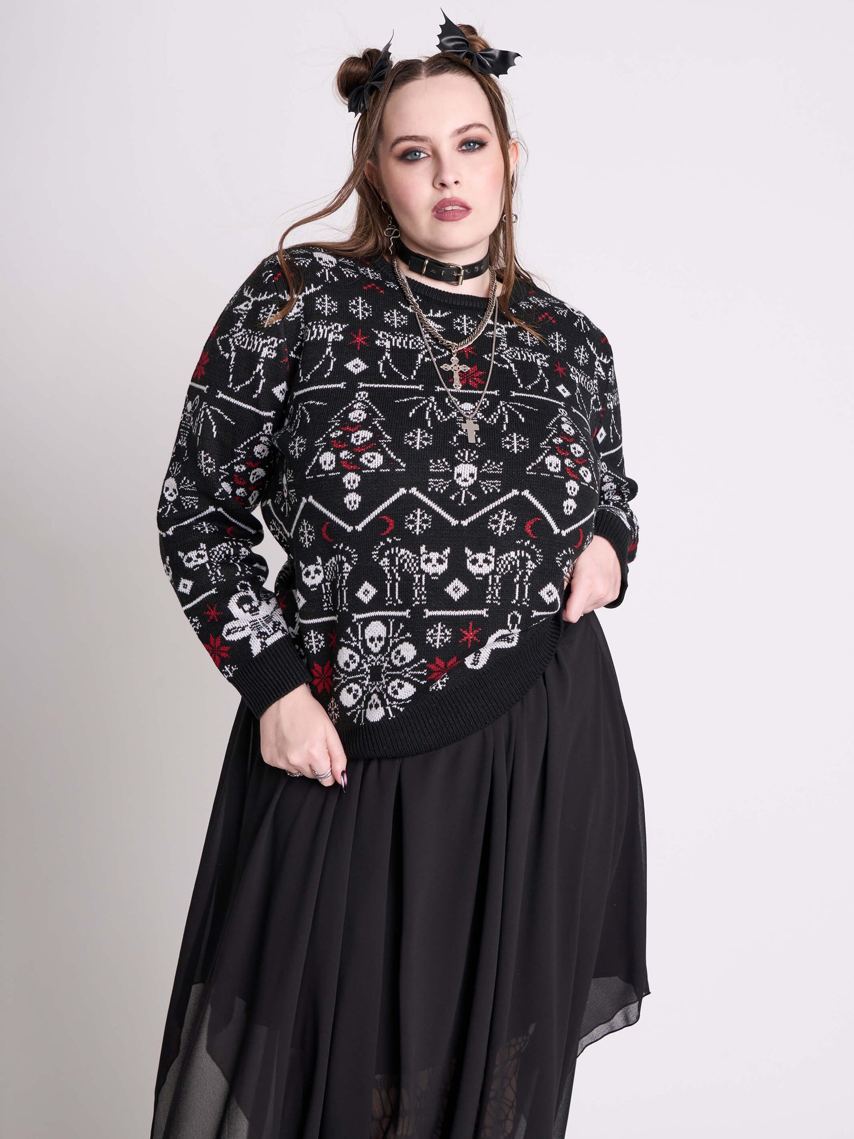 Goth Sweaters | Gothic & Alt Sweaters by Midnight Hour – Midnight Hour