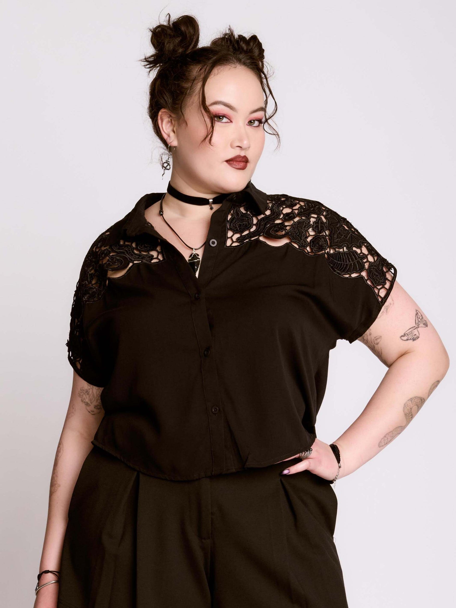 Plus Size Goth Clothes & Alternative Clothing | Midnight Hour ...