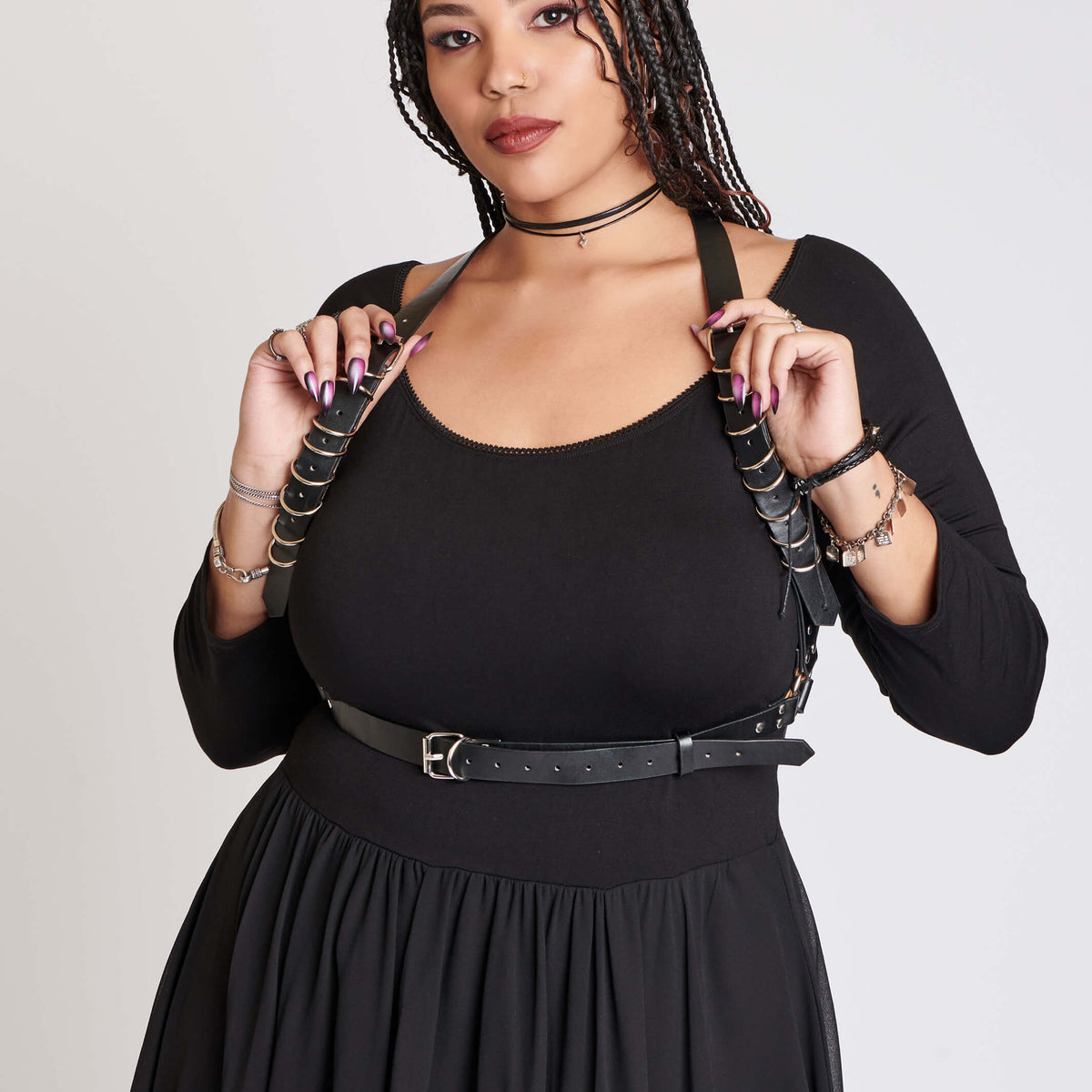 Ring Strap Shoulder Harness – Midnight Hour