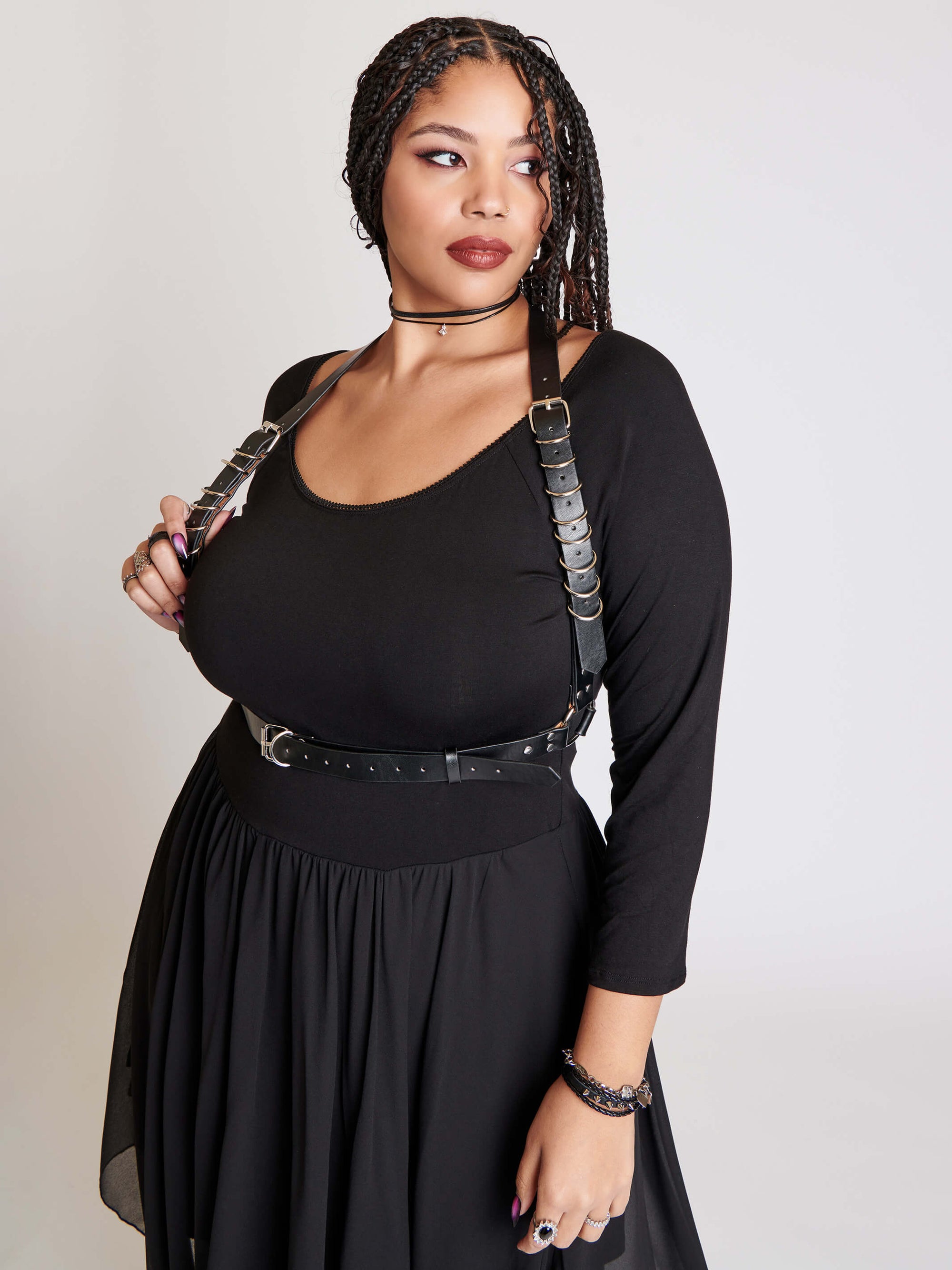 Ring Strap Shoulder Harness – Midnight Hour