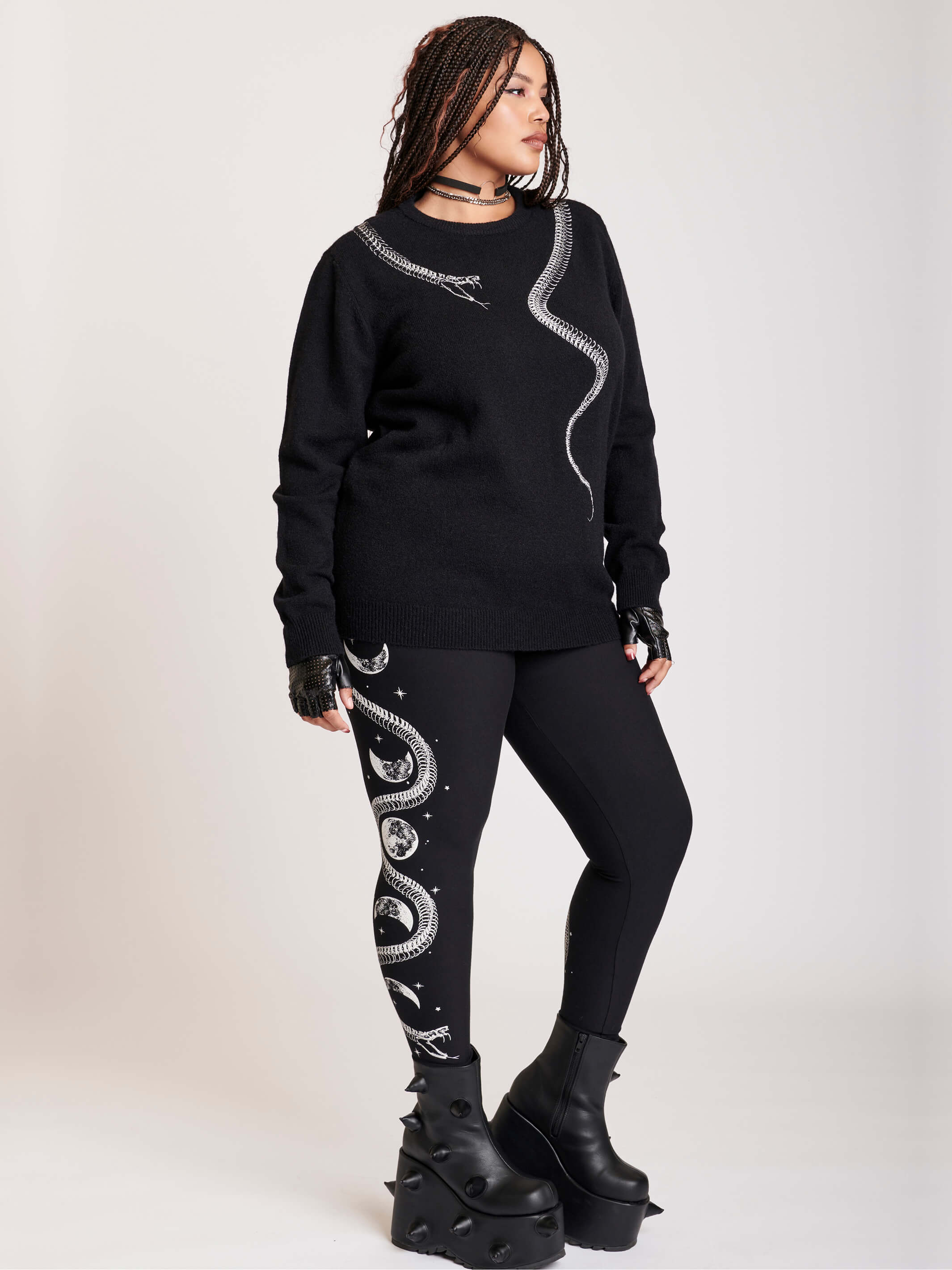 Goth Sweaters | Gothic & Alt Sweaters by Midnight Hour – Midnight Hour