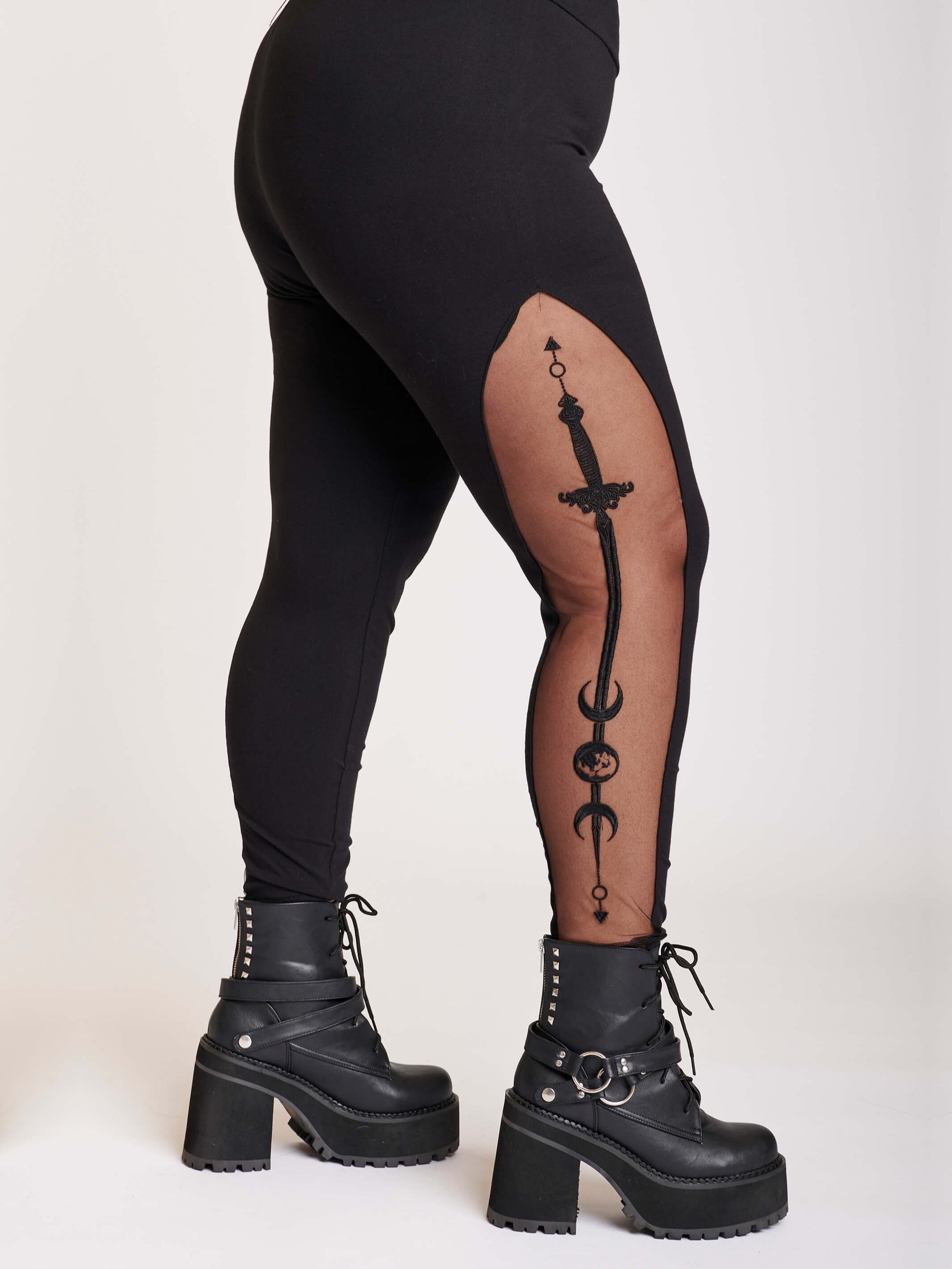 Plus Size Goth Pants | Midnight Hour