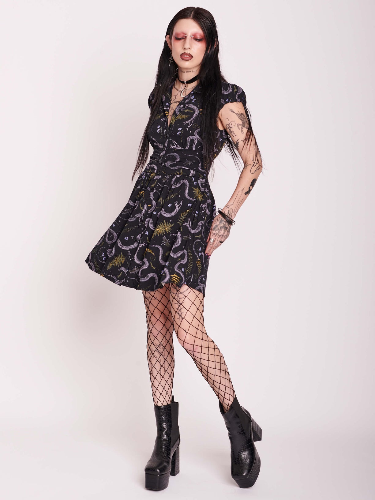 Goth Dresses | Cute Designer Gothic Dresses by Midnight Hour – Midnight ...