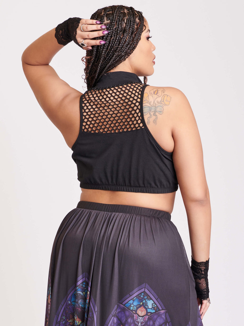 Fishnet Bralette – Midnight Hour