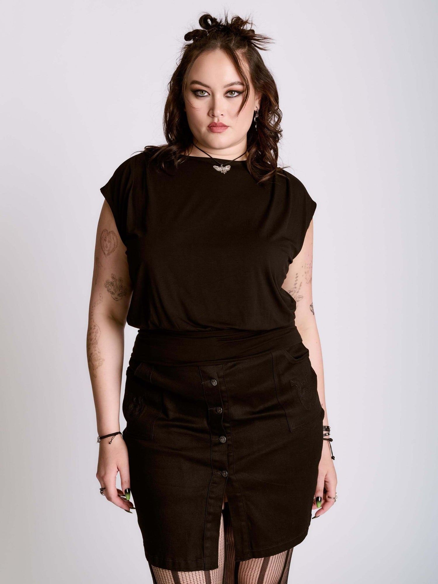Plus Size Goth Clothes & Alternative Clothing | Midnight Hour ...