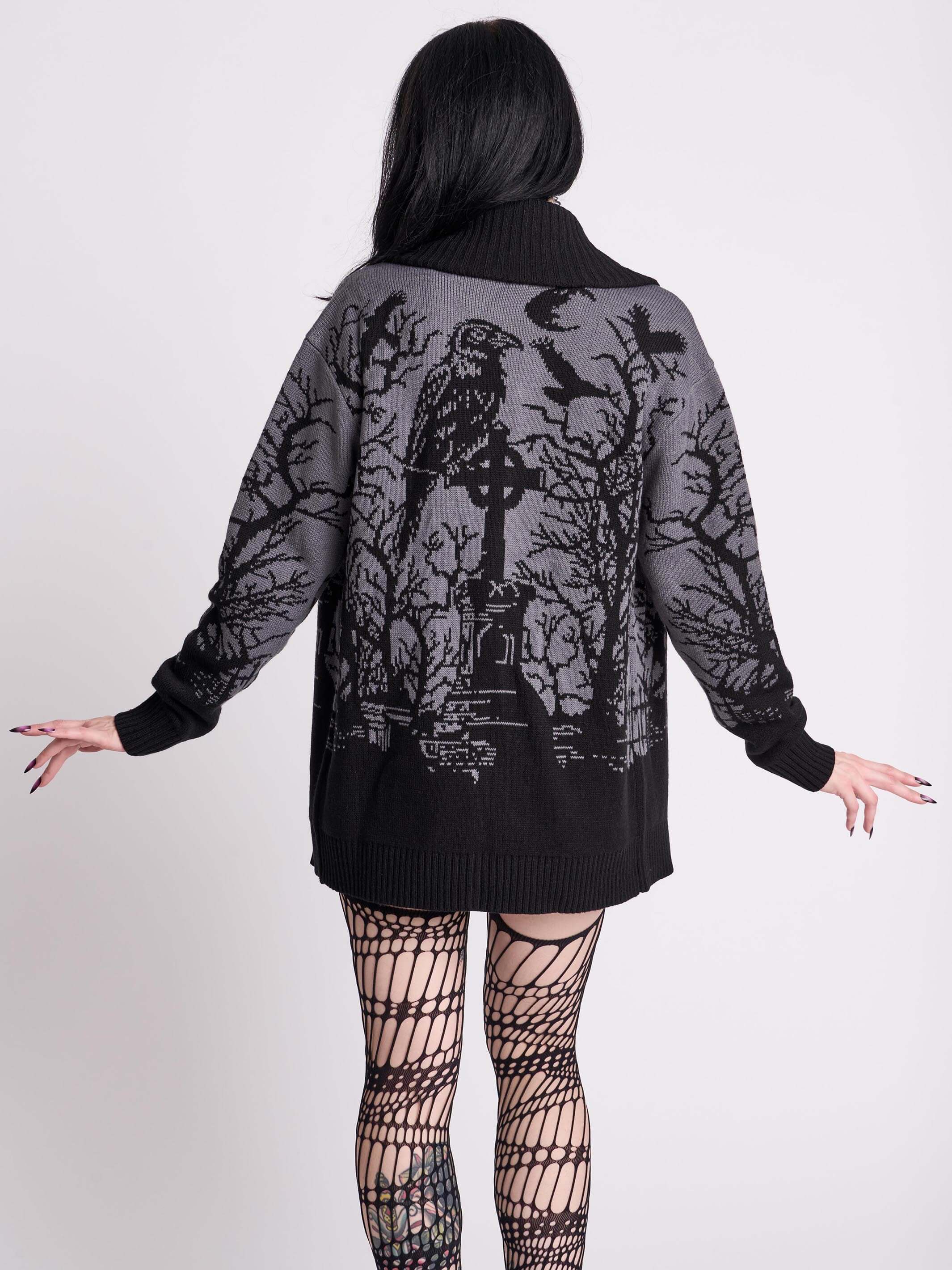 Goth Sweaters | Gothic & Alt Sweaters by Midnight Hour – Midnight Hour
