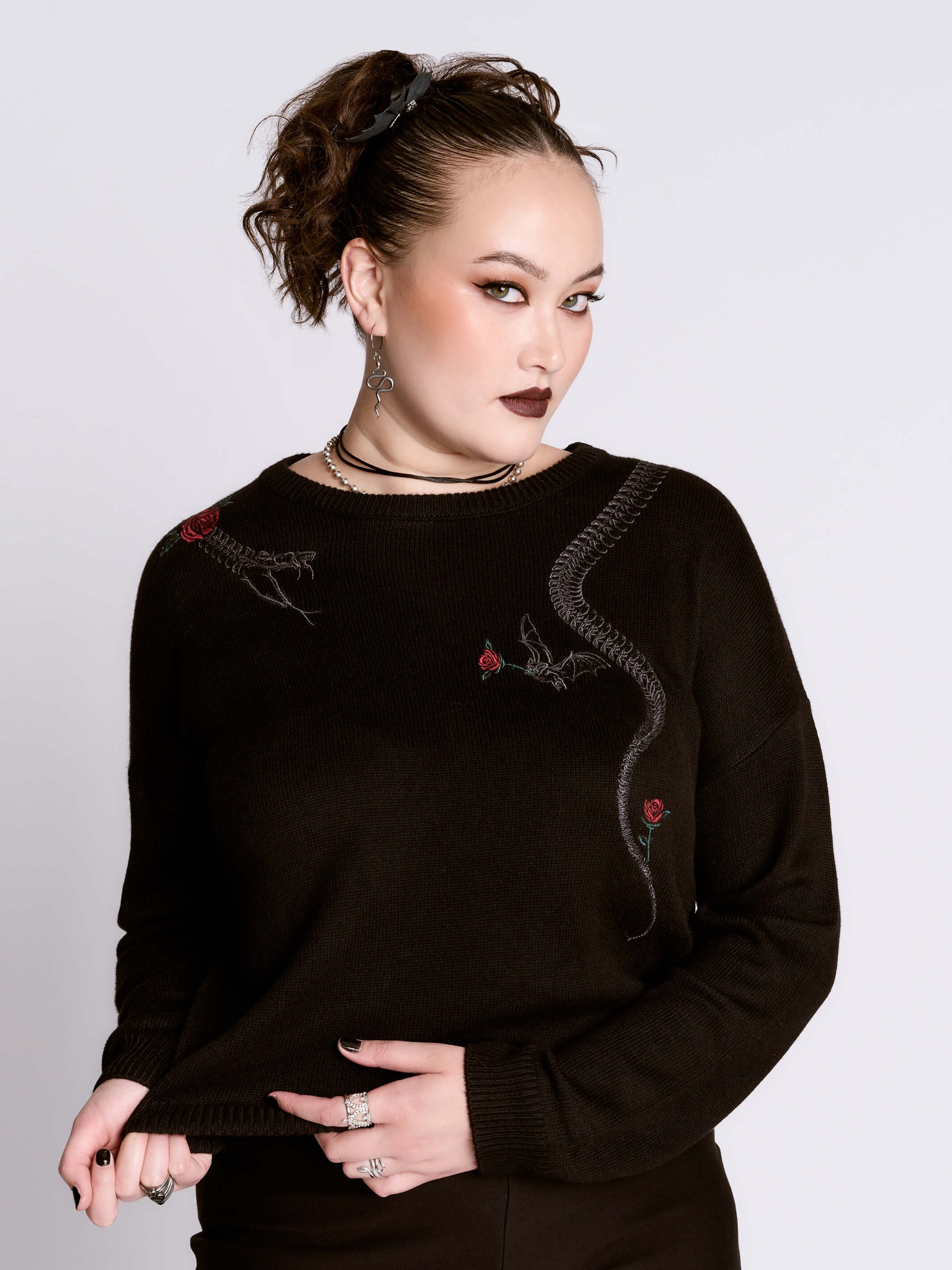 Goth Sweaters | Gothic & Alt Sweaters by Midnight Hour – Midnight Hour