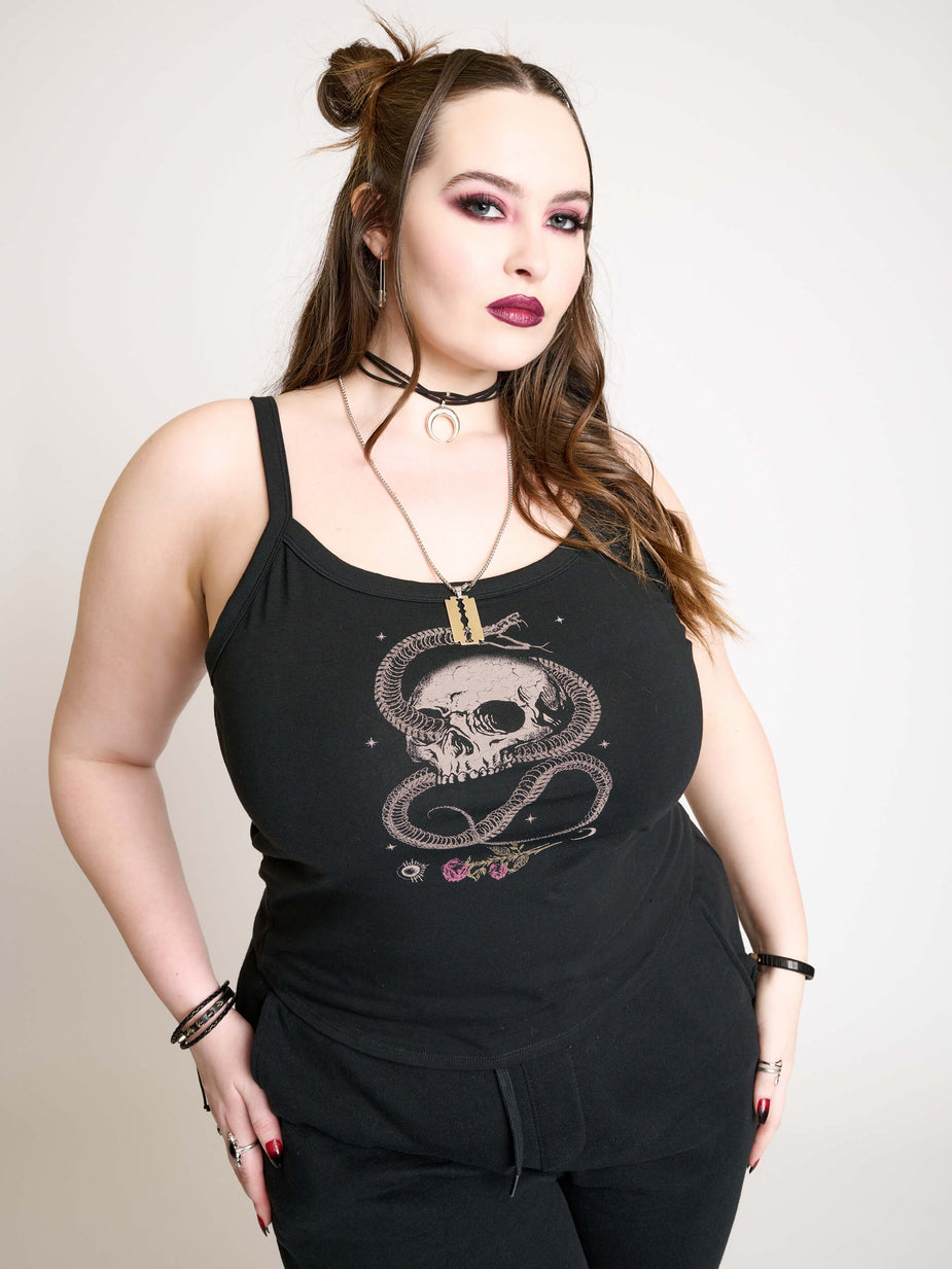 Goth Plus Size Tanks – Midnight Hour
