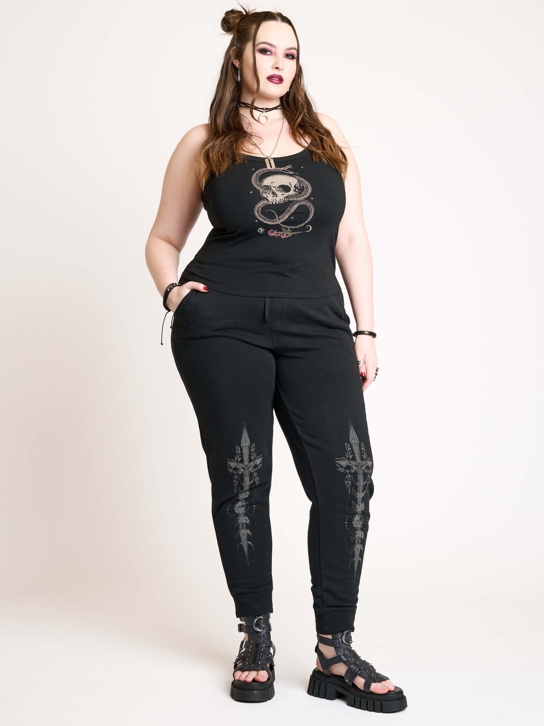 Goth Plus Size Tanks – Midnight Hour