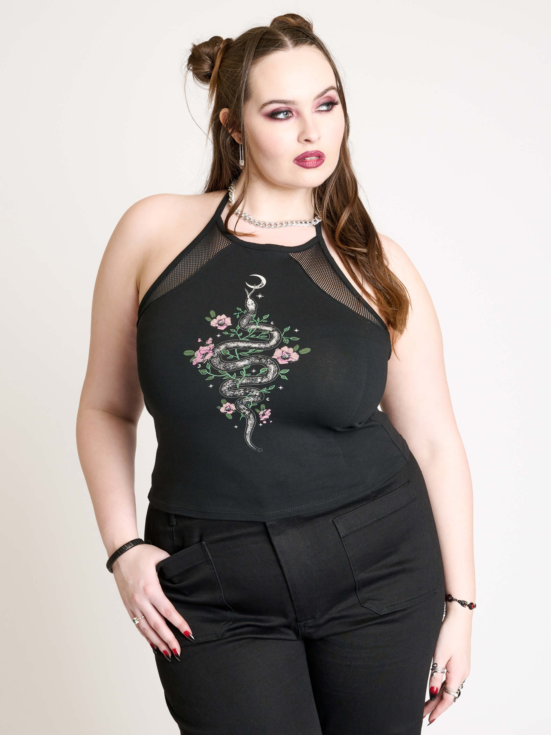 Goth Plus Size Tanks – Midnight Hour