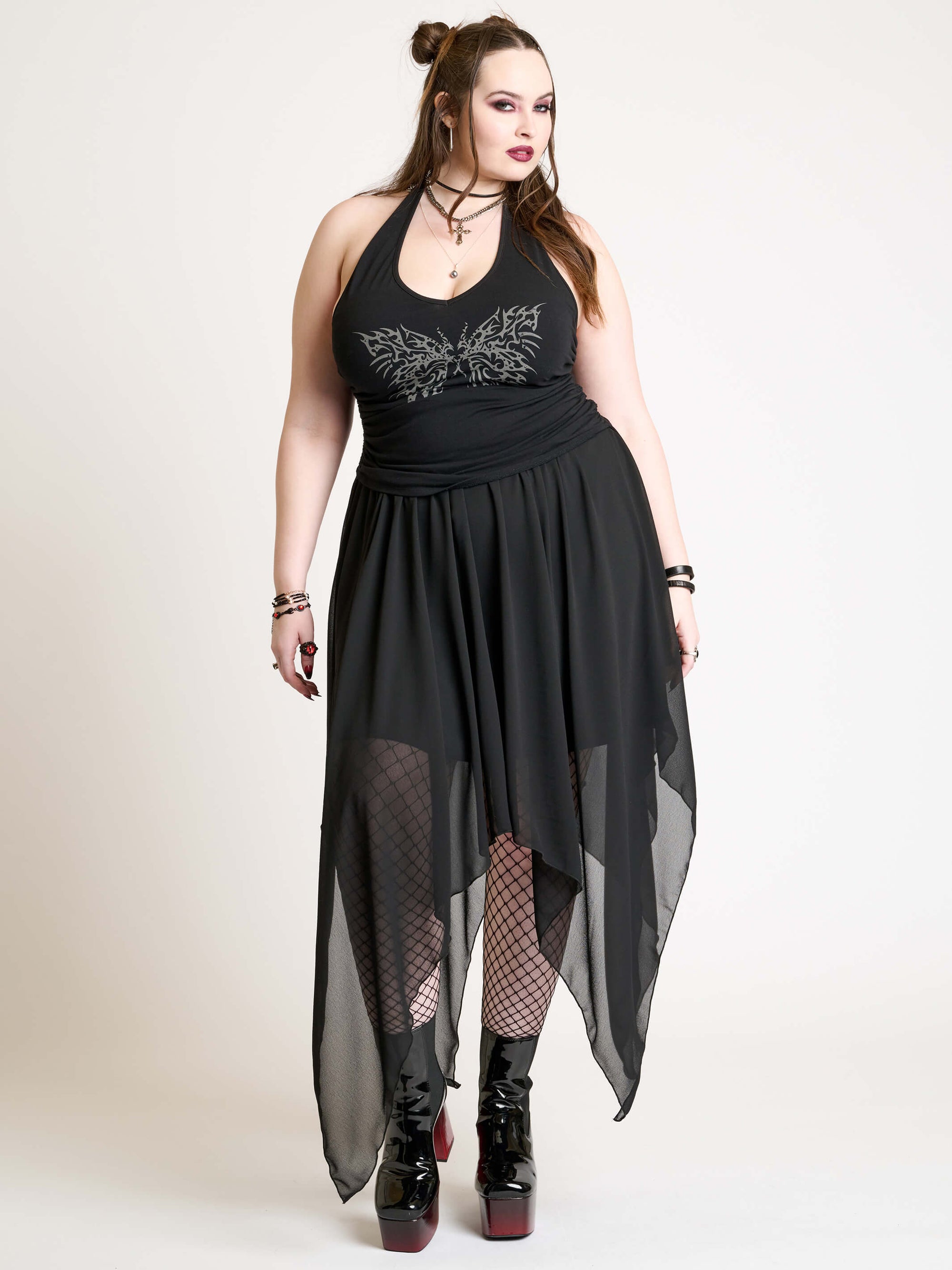 Plus Size Goth Clothes & Alternative Clothing | Midnight Hour ...