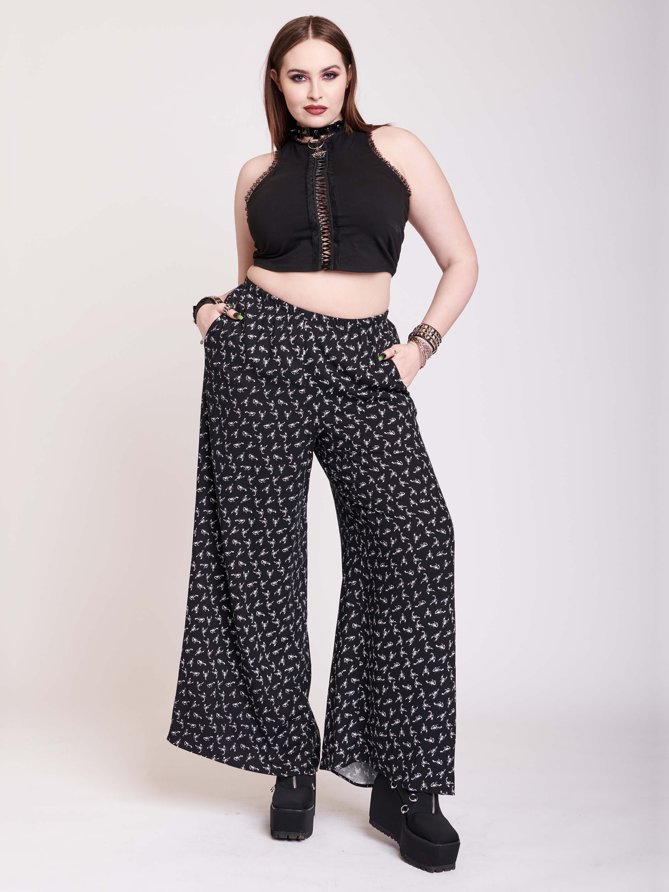 Plus Size Goth Pants | Midnight Hour
